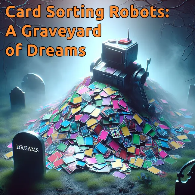 Trading Card Sorting Robots: A Graveyard of Dreams